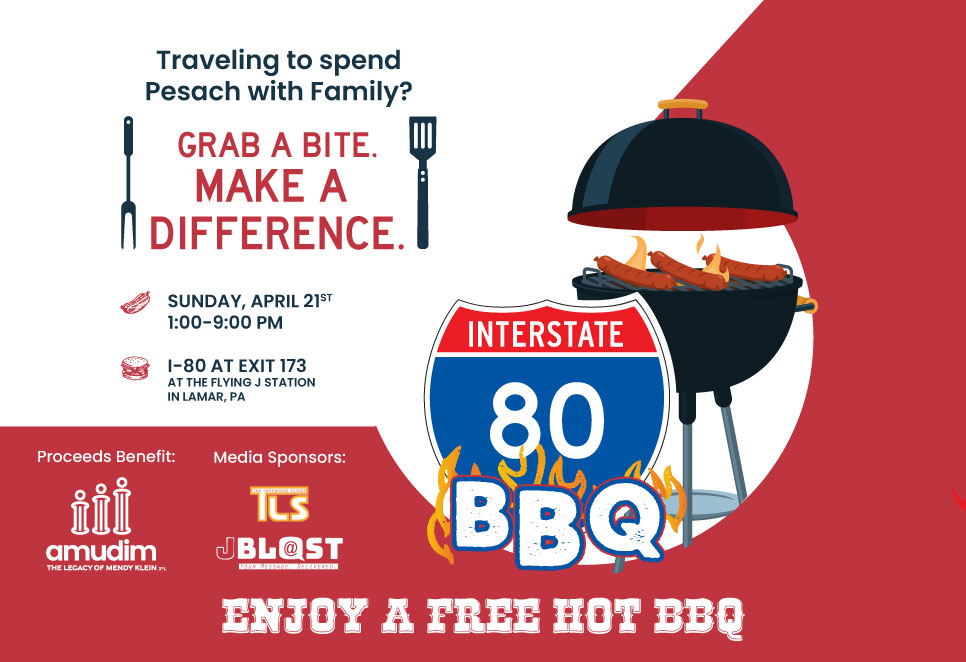 The I-80 Free Kosher BBQ is back! - Amudim