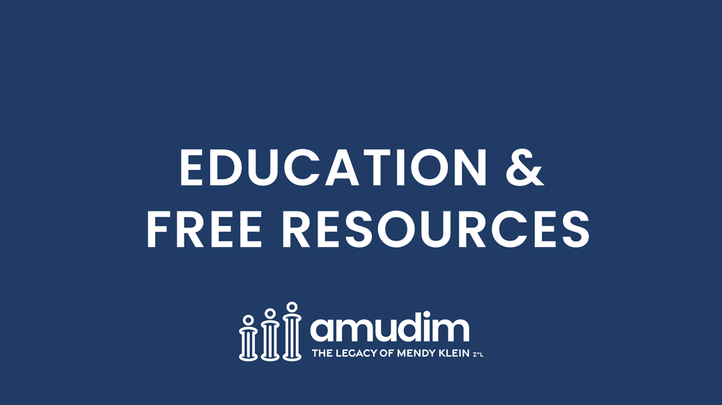 Education & Free Resources - Amudim